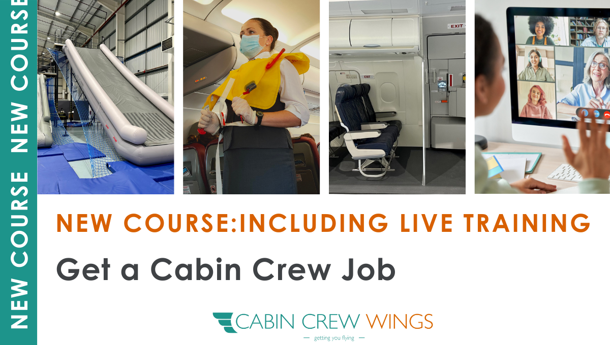 Get a Cabin Crew Job Course | Cabin Crew Wings